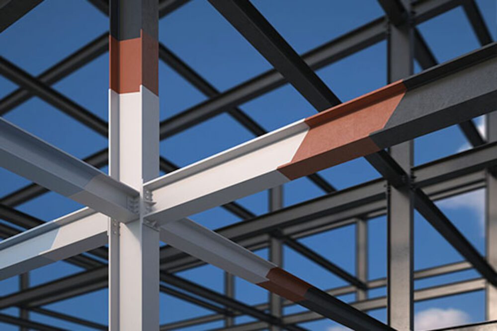 Steel Structure Fireproofing - DTC - درر تمام | Contracting Company