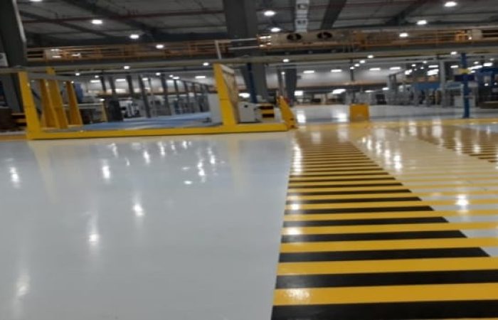 Epoxy Floor Coating - DTC - درر تمام | Contracting Company